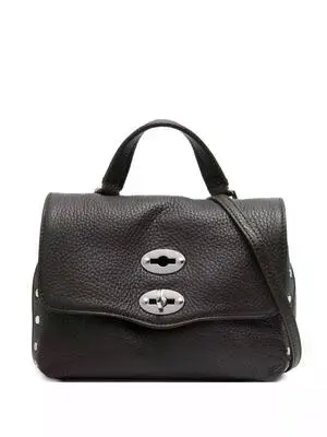 ZANELLATO Baby Postina® Studded Tote Bag - Brown