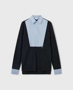 Stella McCartney Hybrid Rugby Polo - Navy