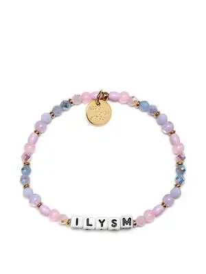 Pink Little Words Project Ilysm Bracelet - Black