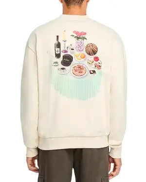 LES DEUX Cole Graphic Sweatshirt