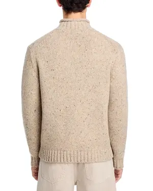 Madewell Donegal Rollneck Sweater - Oatcake