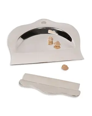 GOHAR WORLD Gohar Plated Mini Crumb Catcher - Silver