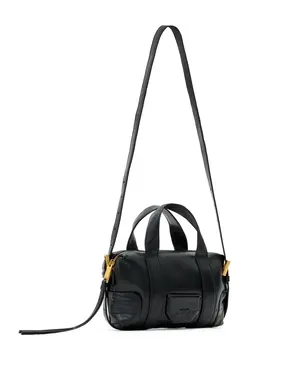 ALLSAINTS Ares G Compact Leather Crossbody - Black