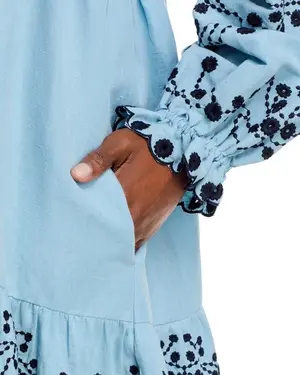 Sea Frances Embroidered Mini Dress