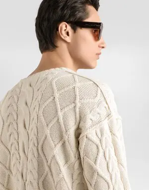 Dolce & Gabbana Pullover With Interwoven Pattern