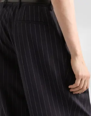 Dolce & Gabbana Pinstripe Virgin Wool Trousers