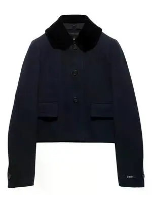 Prada Velvet-collar Jacket