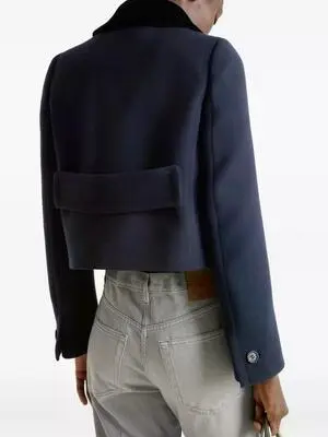 Prada Velvet-collar Jacket