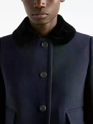 Prada Velvet-collar Jacket