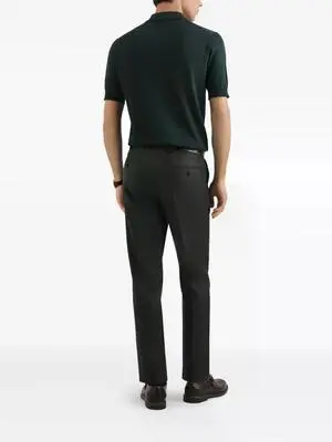 Dolce & Gabbana Buttoned Short-sleeve Polo Shirt - Green