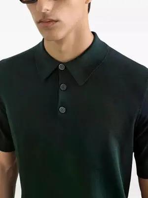 Dolce & Gabbana Buttoned Short-sleeve Polo Shirt - Green