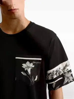 Dolce & Gabbana Floral-sleeve T-shirt