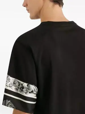 Dolce & Gabbana Floral-sleeve T-shirt