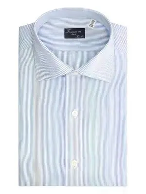 Finamore 1925 Spread Collar Shirts For Men