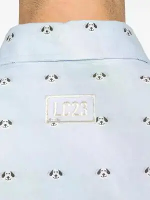 LC23 Chest-pocket Patterned Shirt