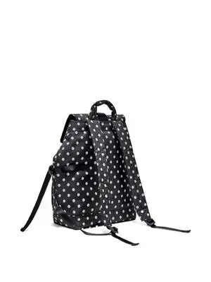 GANNI Polka Dot Re-tech Backpack - Black