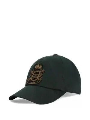 Dolce & Gabbana Crest Appliqué Baseball Cap - Green
