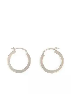 MAISON MARGIELA Numeric Logo Hoop Earrings