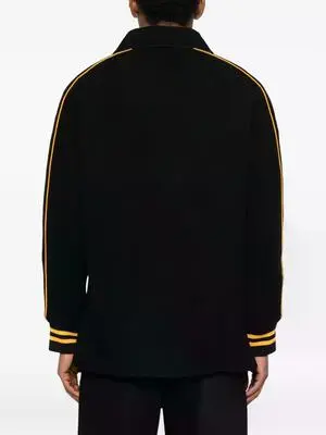 BODE Embroidered-stripe Jacket - Black