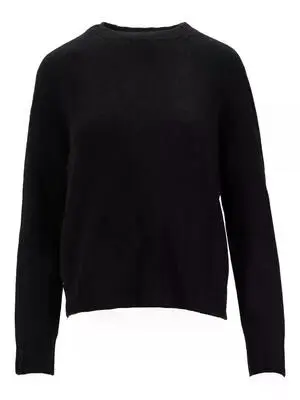 LA-ROSE Crew-neck Sweater - Black