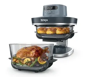 NINJA Crispi Pro 6-in-1 Countertop Glass Air Fr Yer - One-color