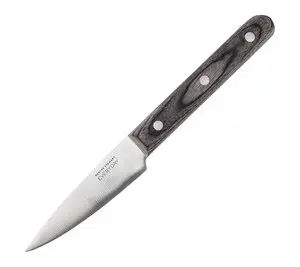 MARTHA STEWART 3.5in Paring Knife Dark Gray Wit H Wood Handle - One-color
