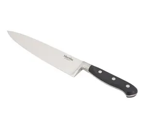 MARTHA STEWART Carverton 8in Stainless Steel Ch Ef Knife Black - Silver