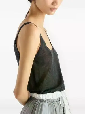 Prada Fine-knit Tank Top