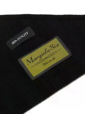 MAISON MARGIELA Logo-patch Scarf