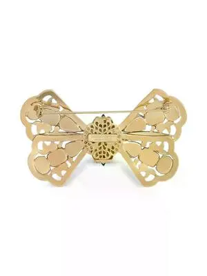 Dolce & Gabbana Embellished Bow Brooch