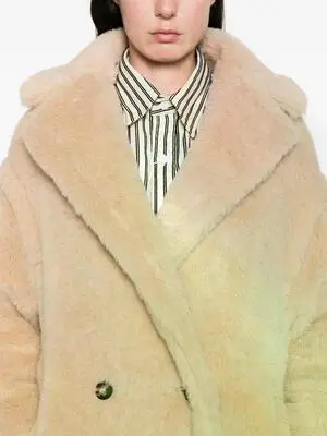 Max Mara Tedgirl Double-breasted Coat - Neutrals