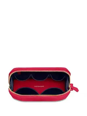 MAISON DE SABRE Leather Tech Pouch - Pink