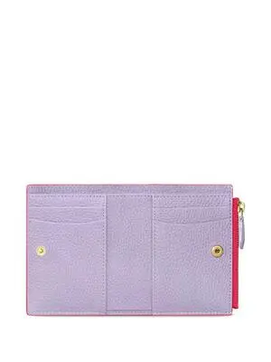 MAISON DE SABRE Leather Bifold Wallet - Pink