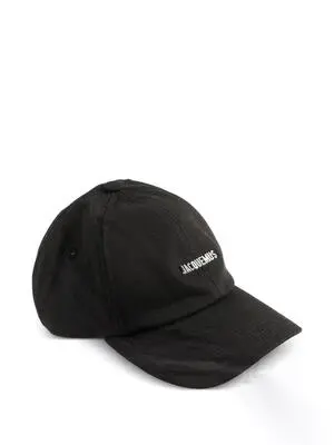 Jacquemus Logo-embroidered Cotton Cap