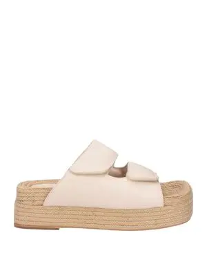 PALOMA BARCELO Espadrille Flatform Sandals - Pink