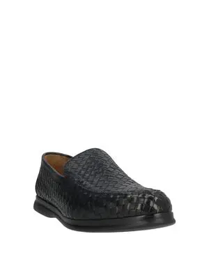 DOUCAL'S Leather Loafers - Navy