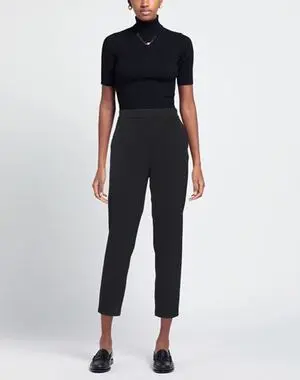 Pinko Tapered Crepe Pants - Black