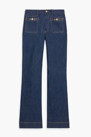 Derek Lam 10 Crosby Brandi Flared Jeans - Dark Denim