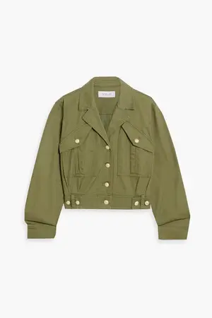 Derek Lam 10 Crosby Cotton-blend Twill Jacket