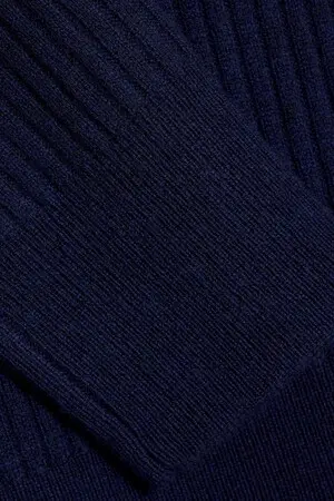 Derek Lam 10 Crosby Diana Ribbed Wool Turtleneck Midi Dress