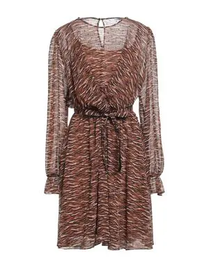 I BLUES Tiger-print Mini Dress