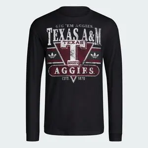 adidas Texas A&M Aggies Long Sleeve T-Shirts