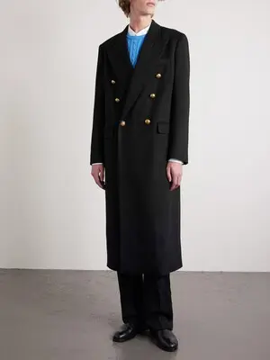 Valentino Garavani Double-breasted Virgin Wool Coat
