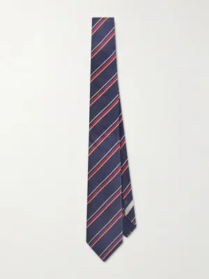 Valentino Garavani 7cm Printed Silk-twill Neck Tie - Blue