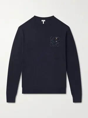 Loewe Crew Neck Sweaters For Men