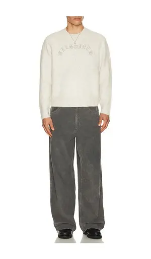 ALLSAINTS Curv Crew Neck Sweater