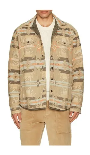 Faherty Brand Doug Good Feather Reversible Jacket
