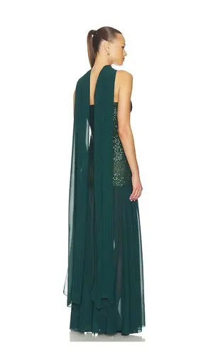 Show Me Your Mumu Dalia Maxi Dress With Sequin Bodice