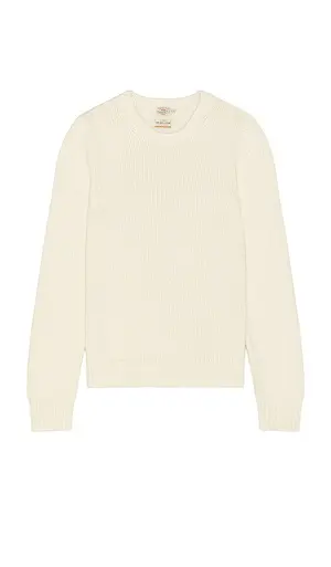 Faherty Brand Heirloom Crew Neck Sweater - Bone