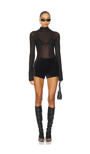 Joe's Jeans The Lana Ribbed Turtleneck Top